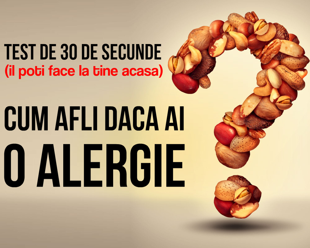 CUM AFLI ÎN 30 DE SECUNDE DACĂ SUFERI DE ALERGII ALIMENTARE | Libertatea