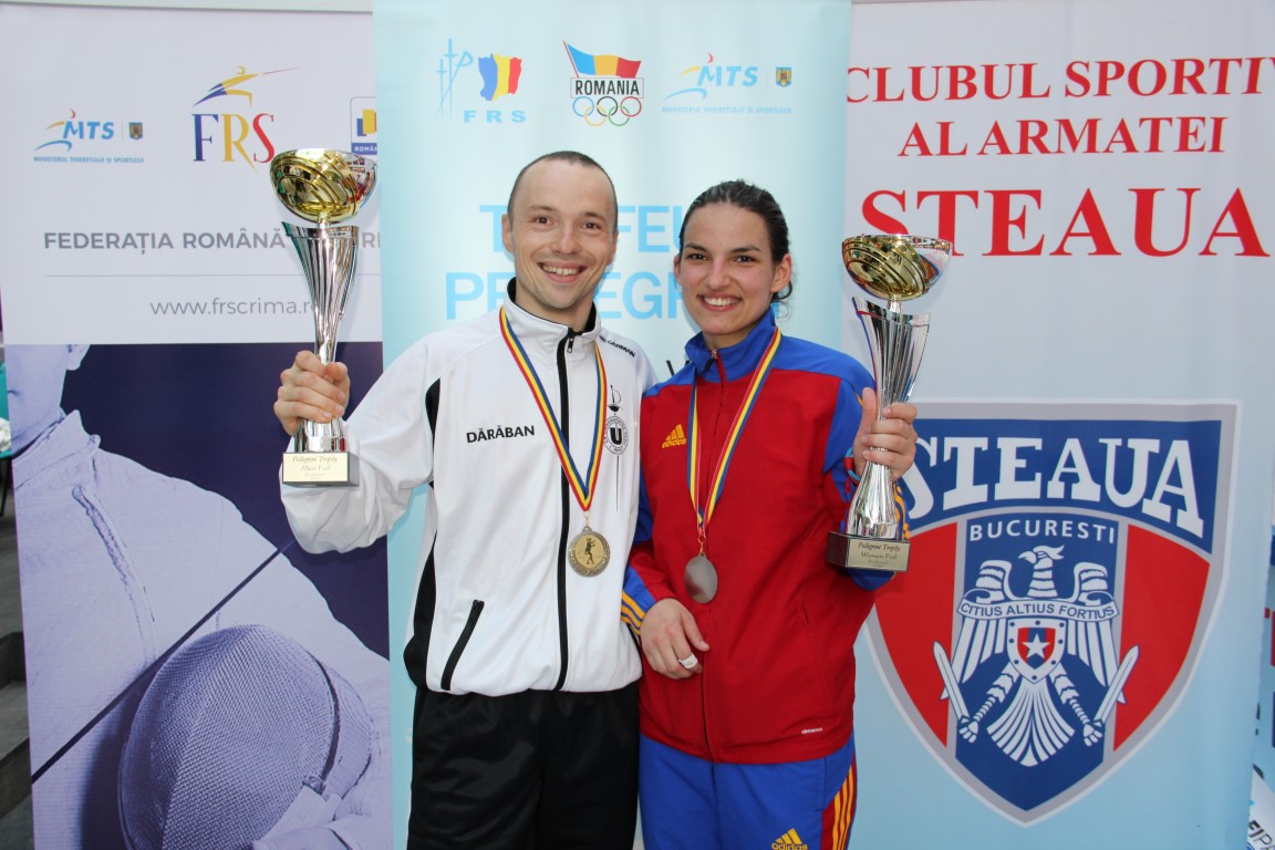 Maria Boldor și Radu Dărăban Au Câștigat Trofeul Pellegrini La Floretă ...