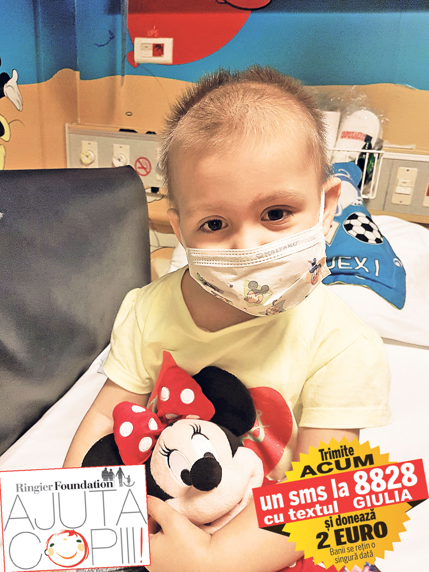 Pentru A învinge Cancerul, Giulia Mai Are Nevoie De 20.000 De Euro ...