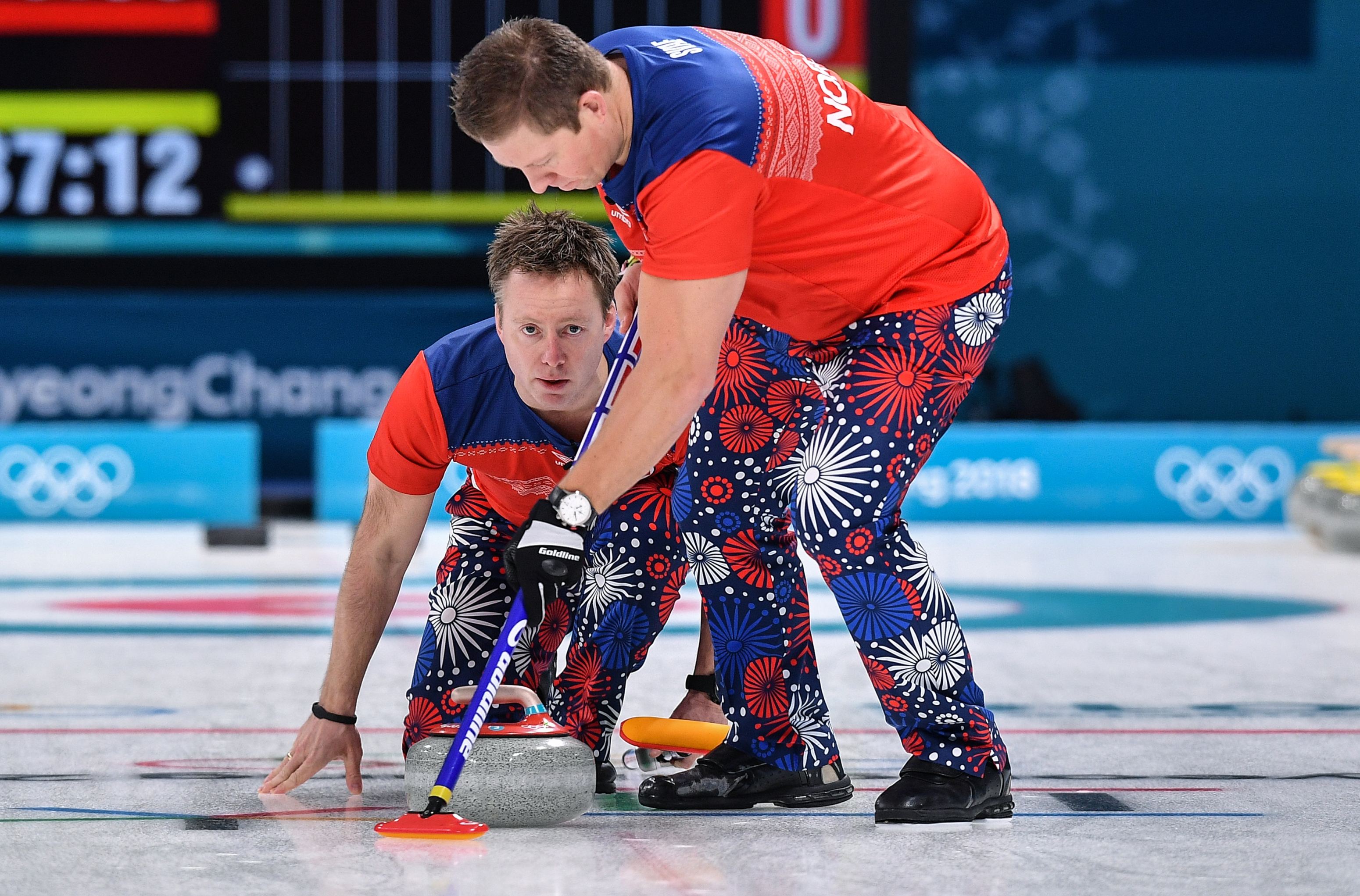 Pantalonii Jucătorilor Din Echipa De Curling A Norvegiei Au Devenit ...