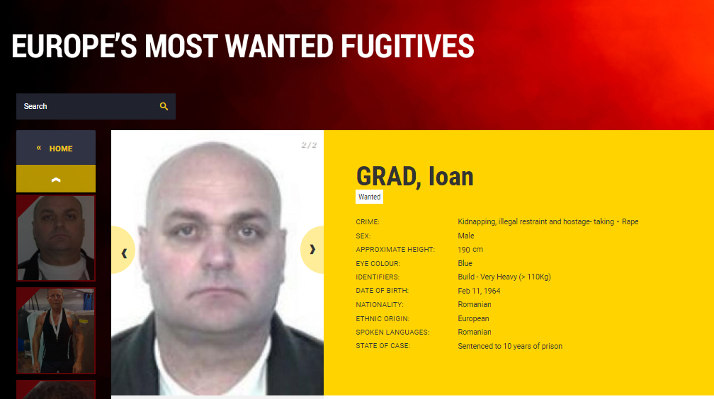 Cum A Ajuns Pe Lista Din Europa A Celor Mai Căutaţi Infractori Ioan ...