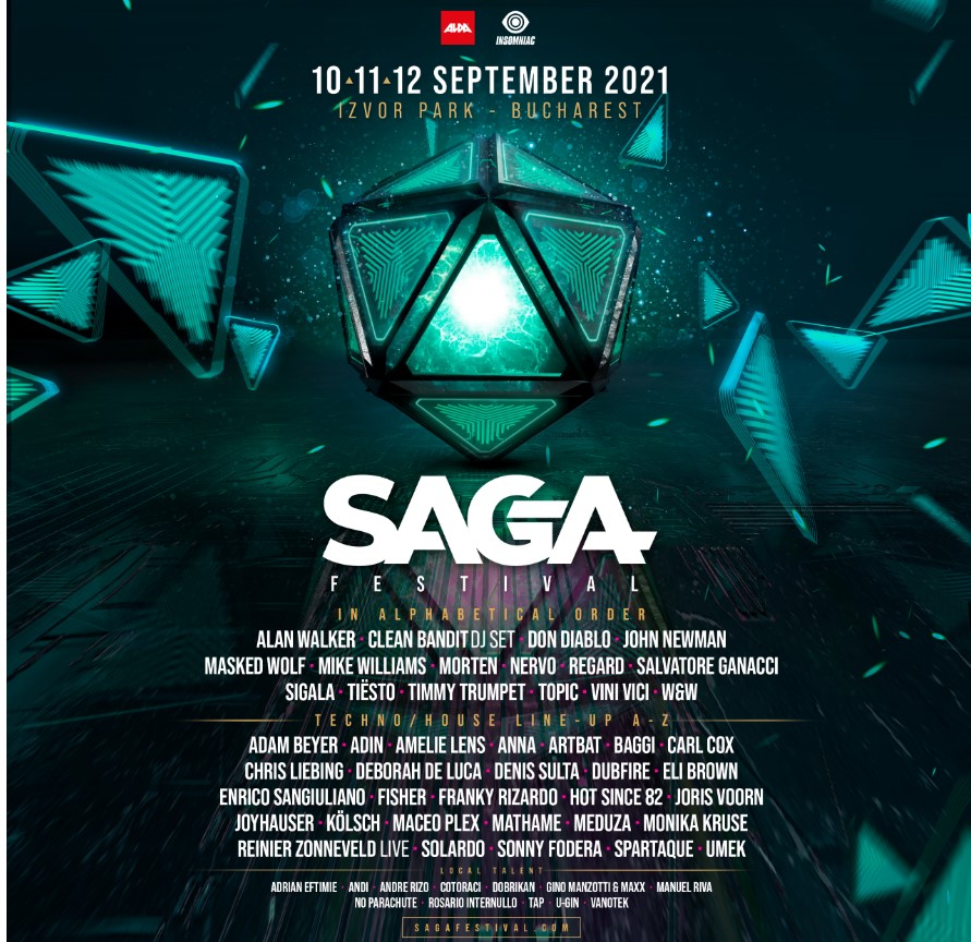 SAGA Music Festival, O Serie De Experiențe De Neuitat | Libertatea