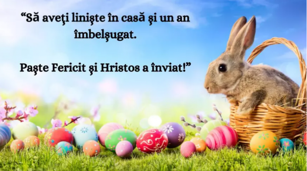 Mesaje de Paște 2025 - urări şi felicitări de Paşte 2025