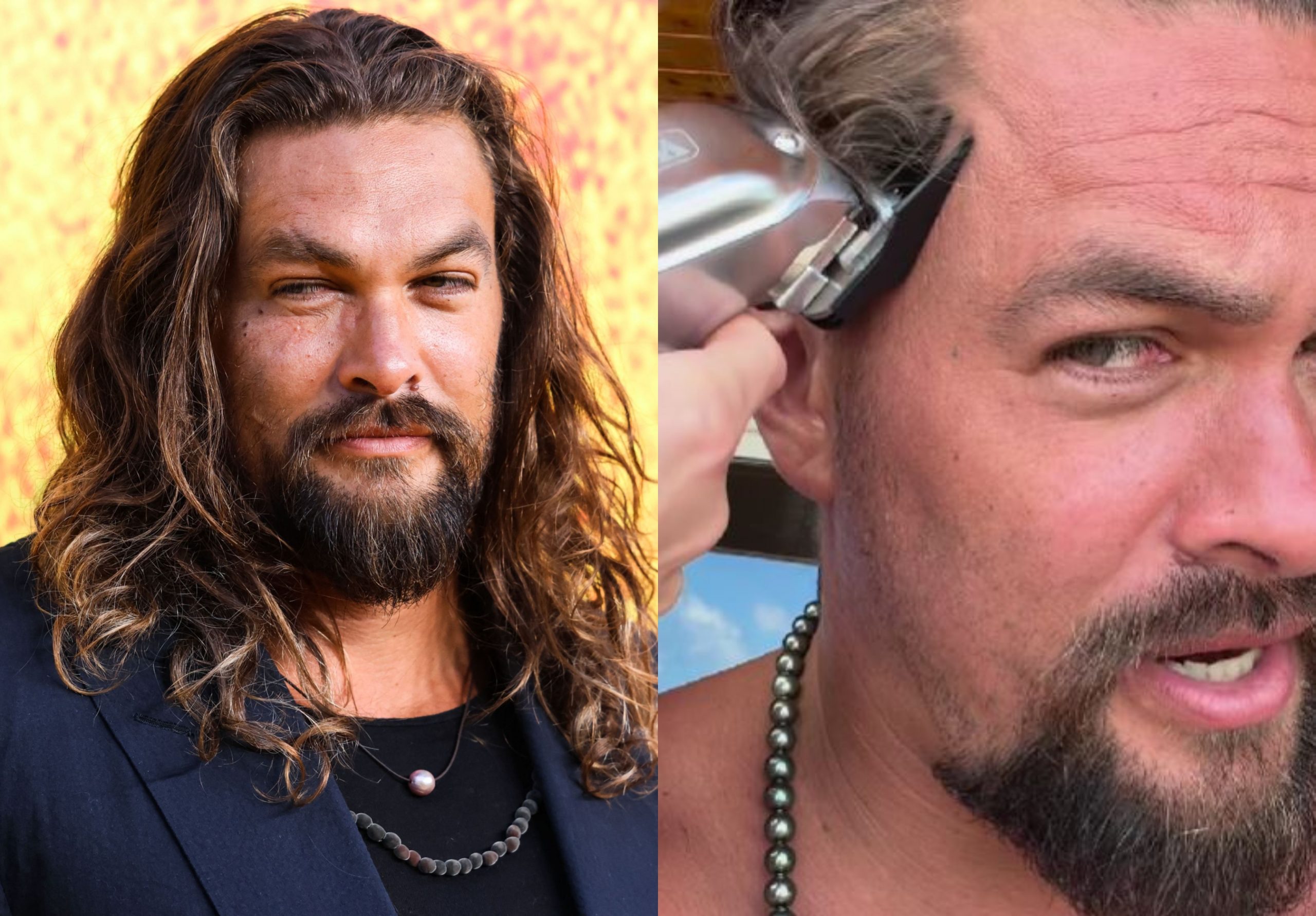 Jason Momoa S-a Tuns Scurt, în Fața Camerei. A Renunțat La Părul Lung ...