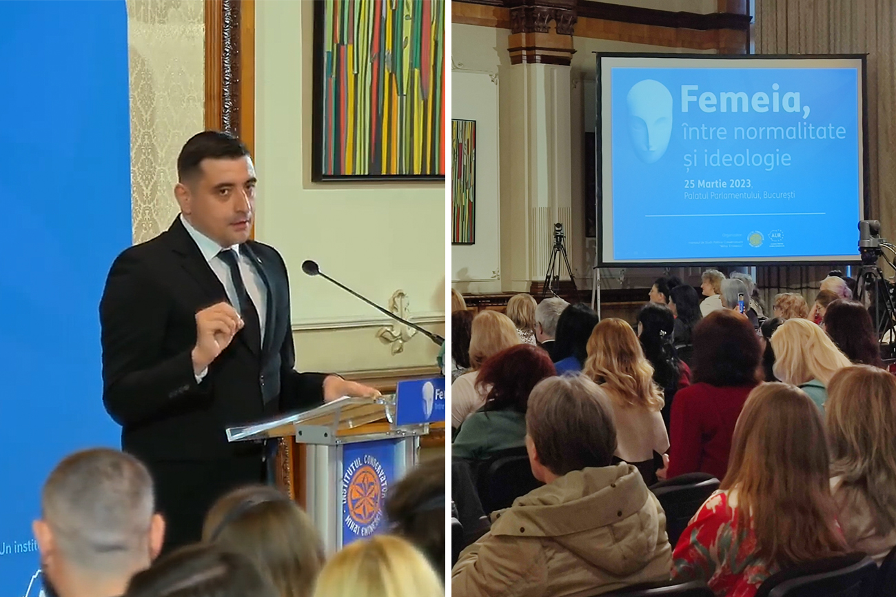George Simion, Către Femeile Din AUR, La O Dezbatere Despre Feminism ...
