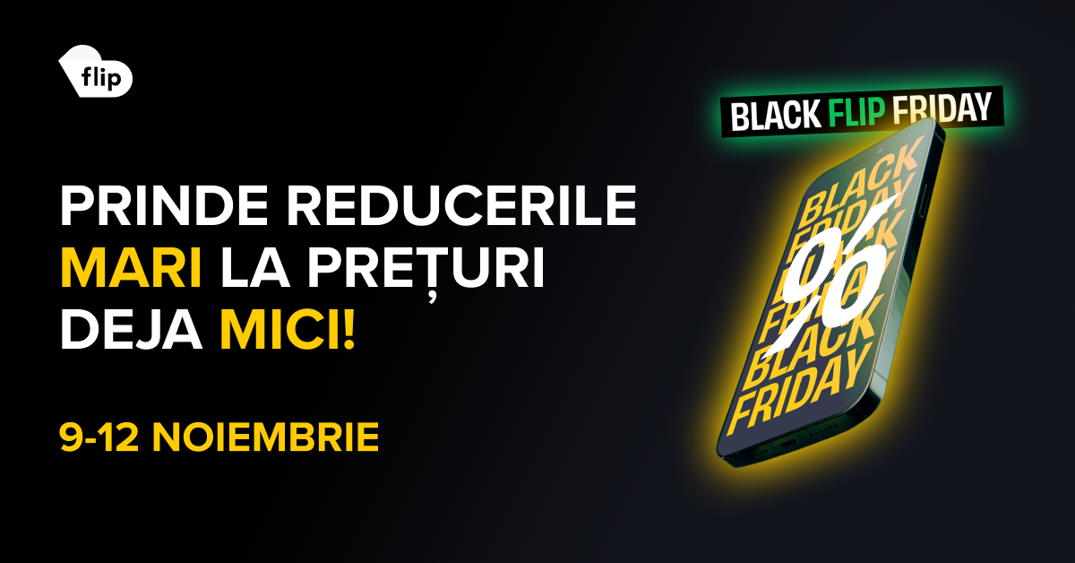5 Motive Să Alegi Un Telefon Recondiționat De Pe Flip.ro De Black ...