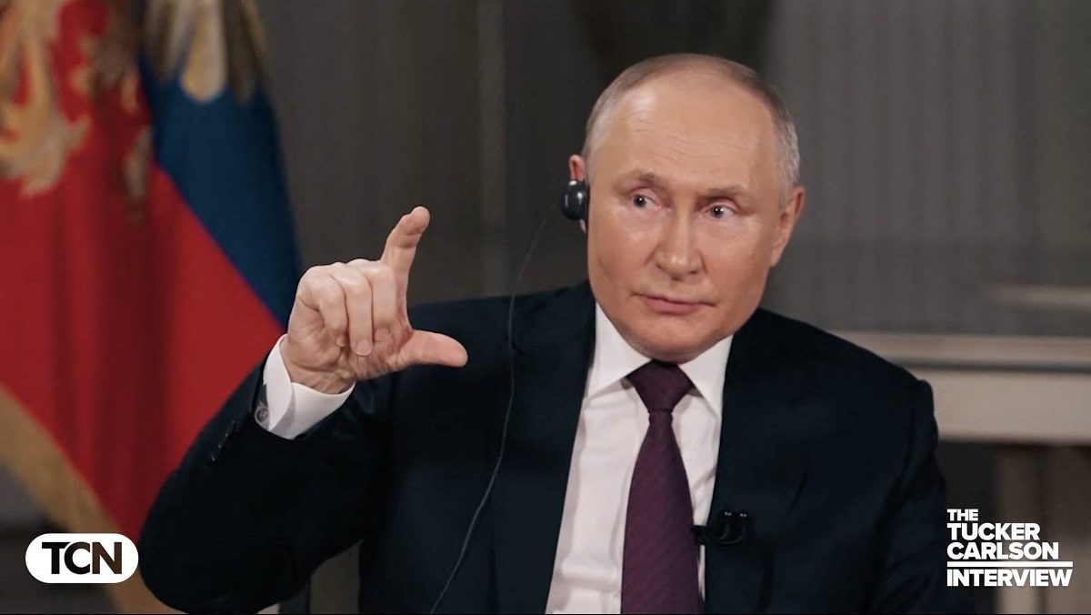 Vladimir Putin Explică Referirile Istorice Din Interviul Cu Tucker ...