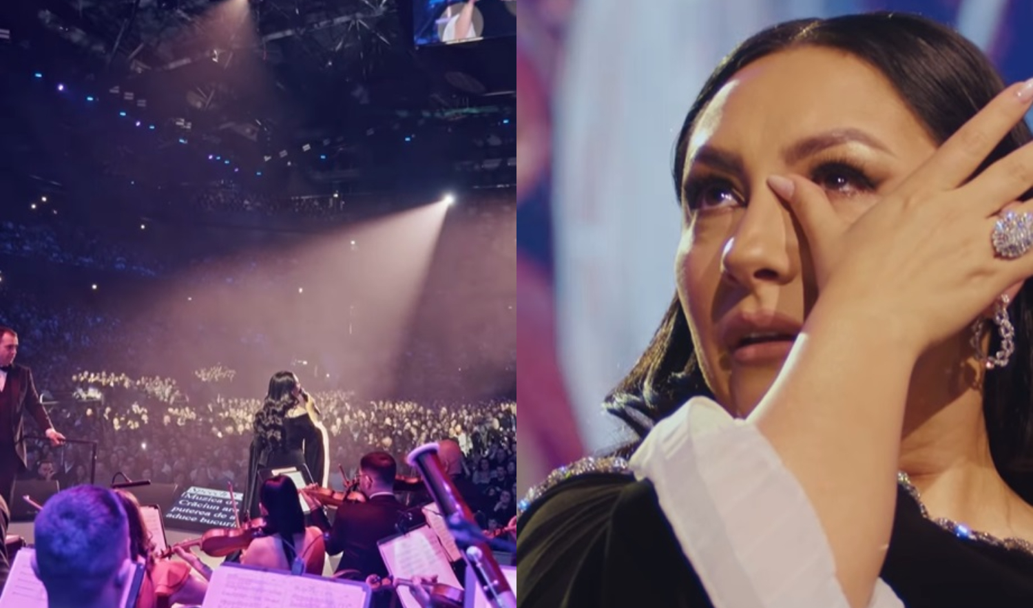 Gestul Făcut De Andra în Fața Celor 20.000 De Spectatori De La Concertele Ei De Crăciun Din Cluj ...