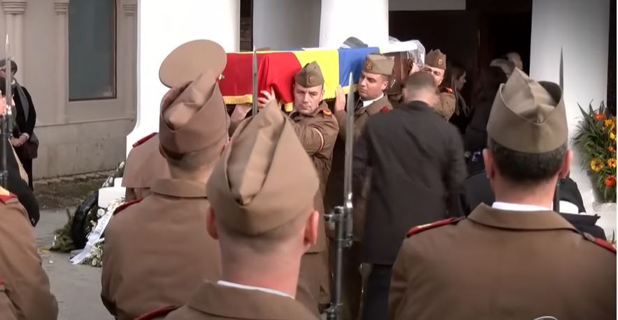 Mircea Diaconu A Fost înmormântat Cu Onoruri Militare, La Săftica. Emil ...