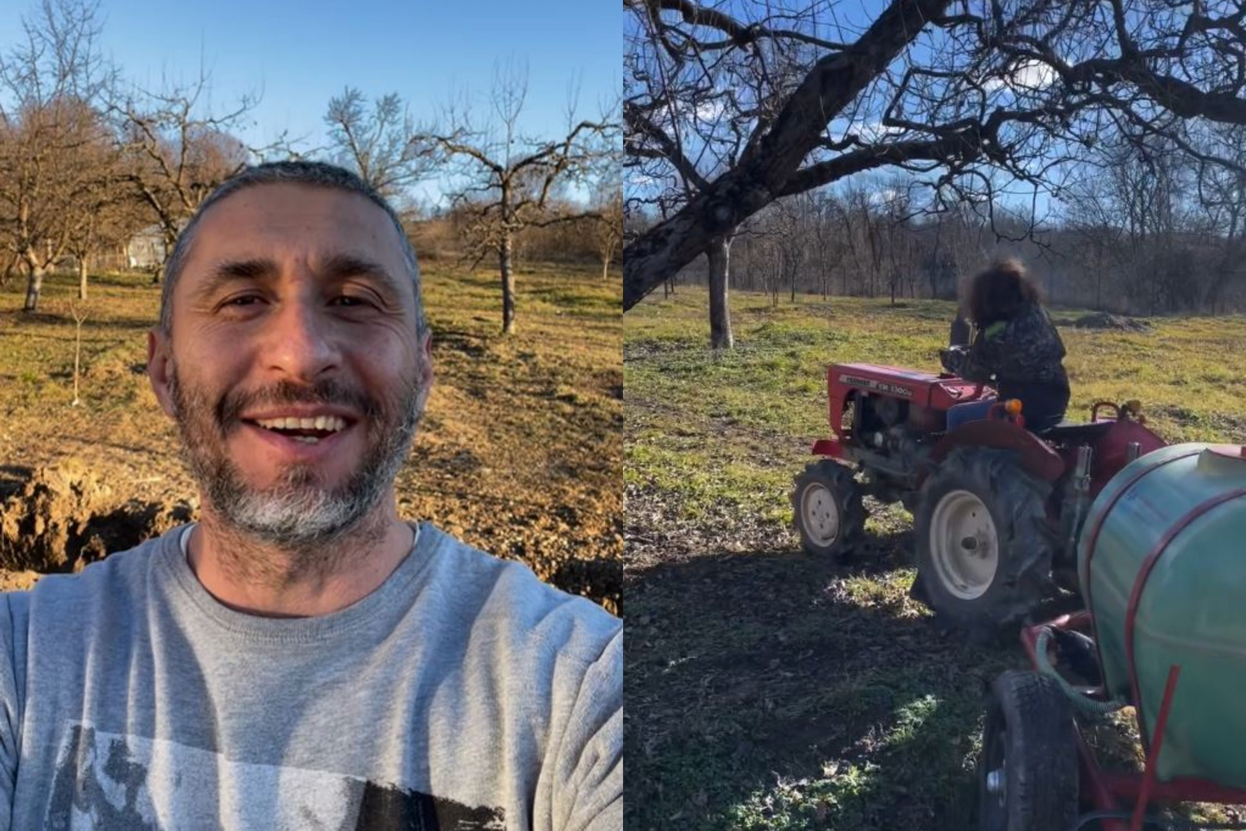 Imagini Cu Livada De La Sat A Lui Dragoș Bucur și A Danei Nălbaru. L-au ...