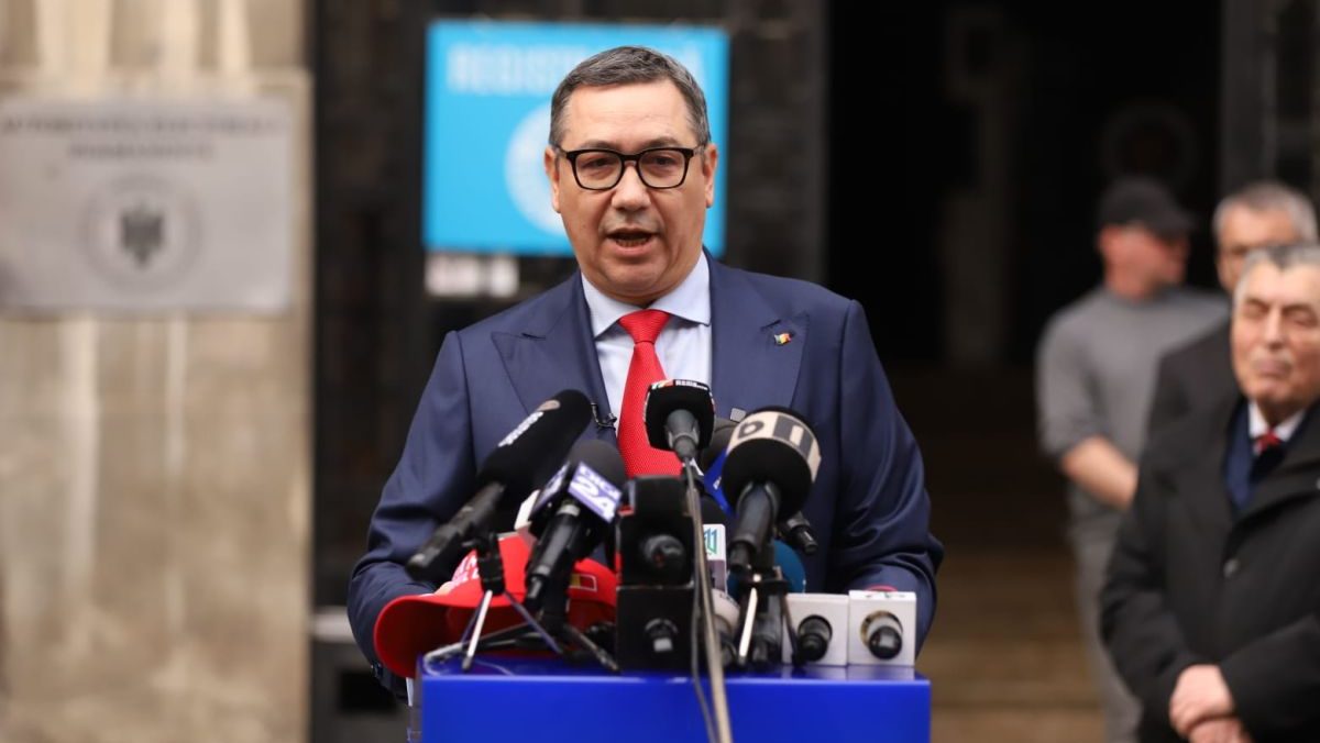 Victor Ponta și-a depus candidatura la alegerile prezidențiale