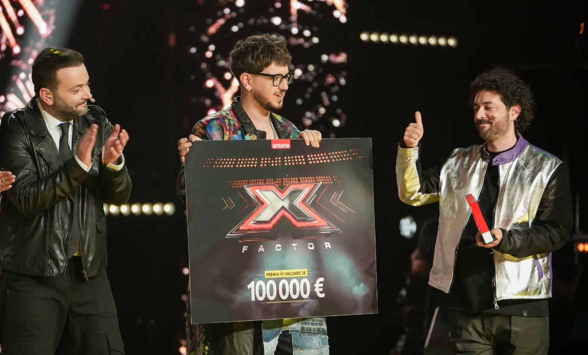 George Radu a câștigat X Factor 2025. Cu câți bani a plecat acasă ...