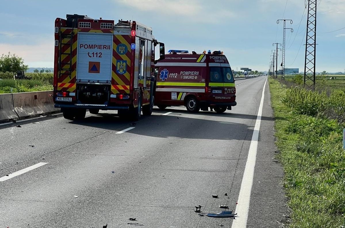 Accident cu două victime pe DN 1 care a paralizat traficul spre Ploiești