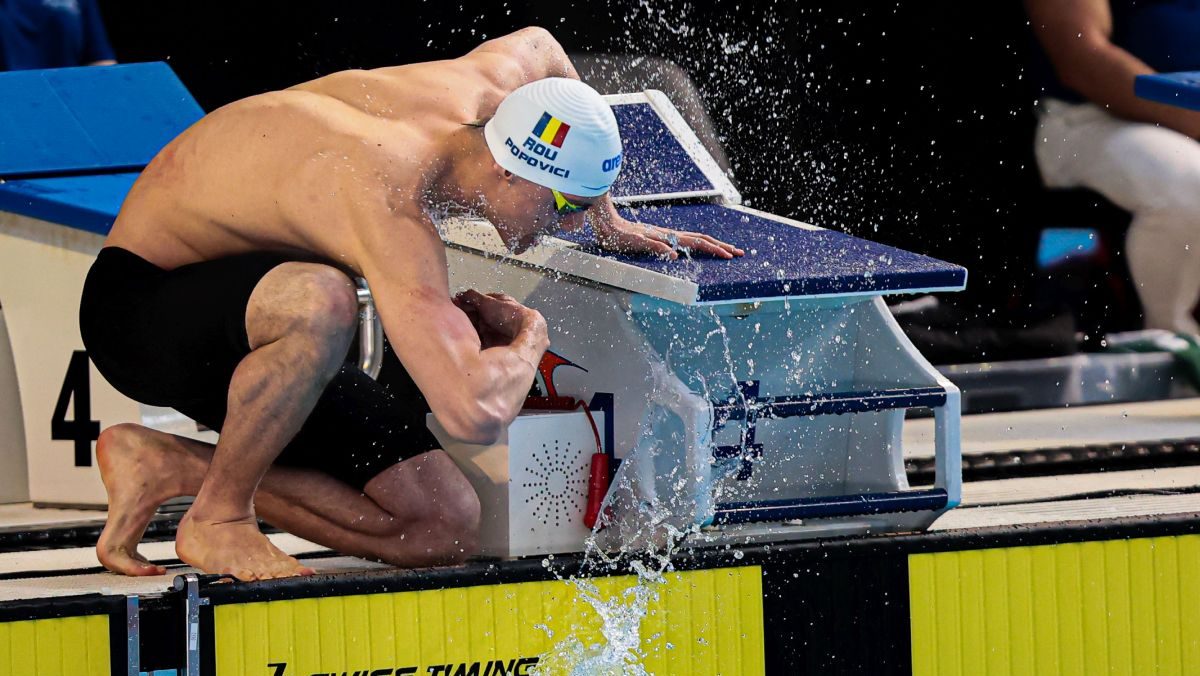 Câți bani primește David Popovici pentru că a câștigat medalia de aur la Singapore. Dacă dobora ...