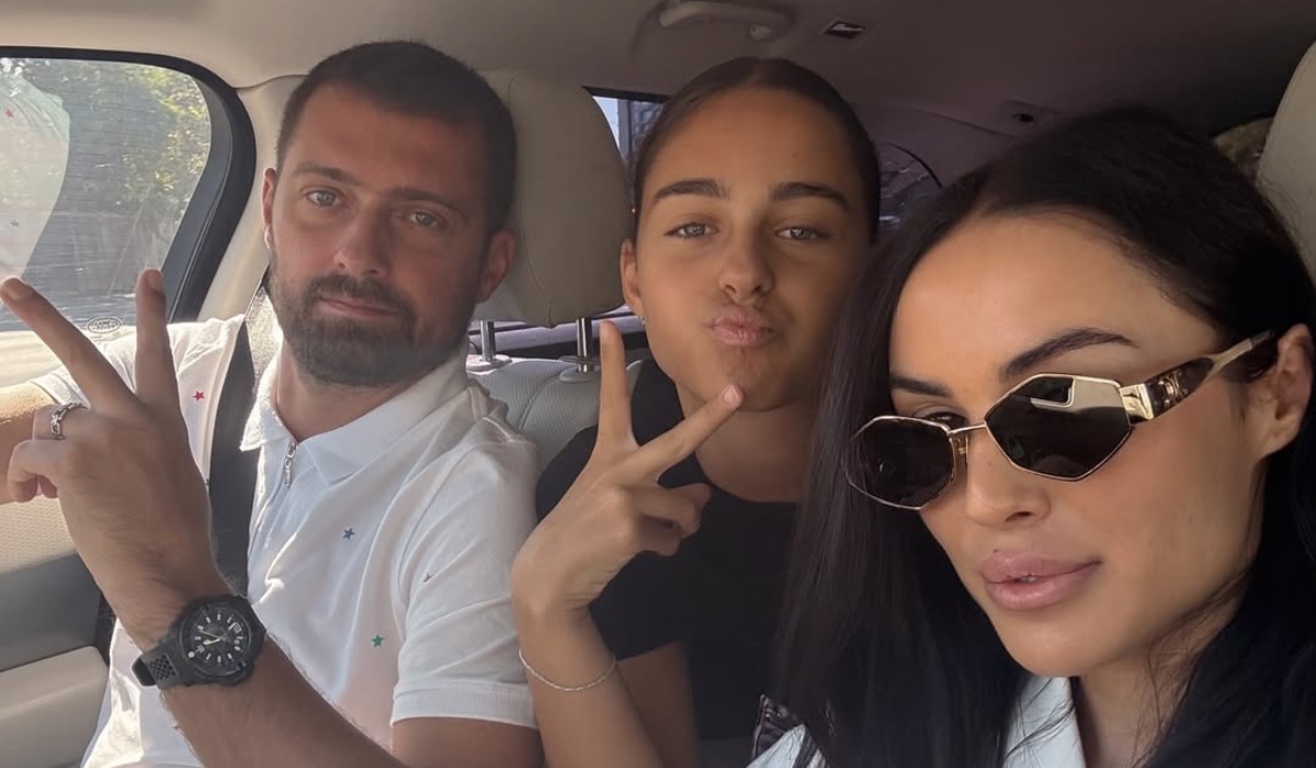 Imagini rare cu fiica lui Gabi Tamaș. Selena are 13 ani și este extrem ...