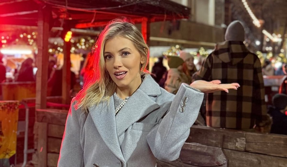 Ce au mâncat Andreea Ibacka, soția lui Cabral, și copiii la primul târg ...