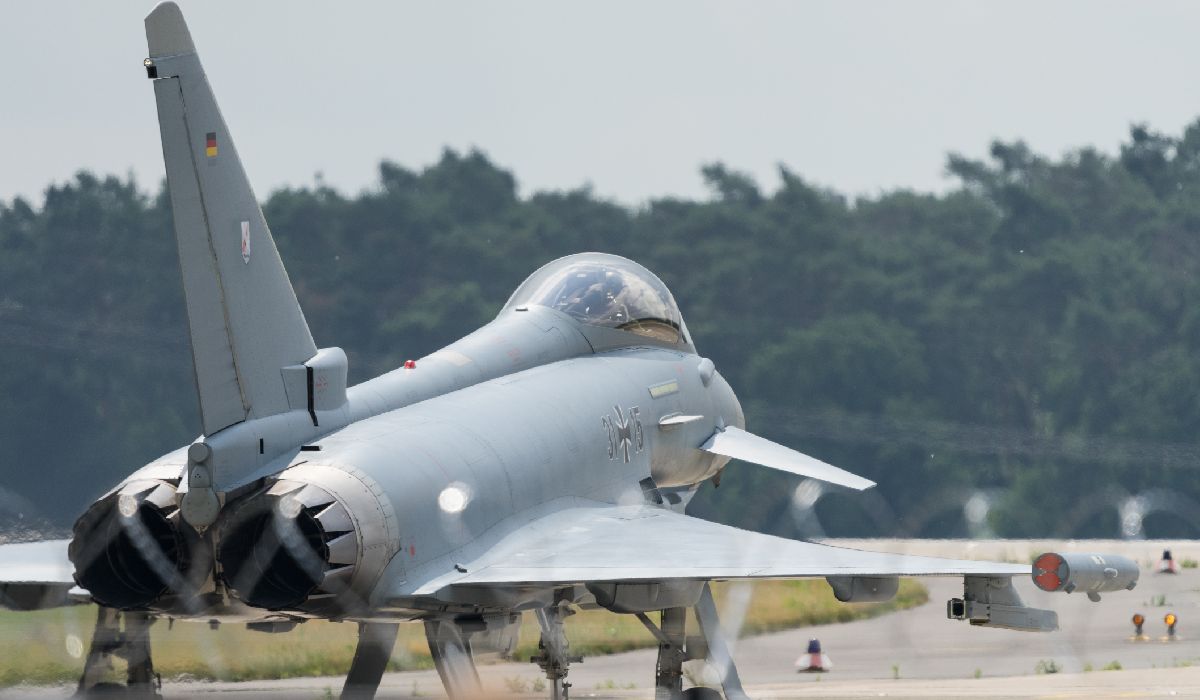 Cum reacționează avioanele de luptă germane când dronele rusești intră ...