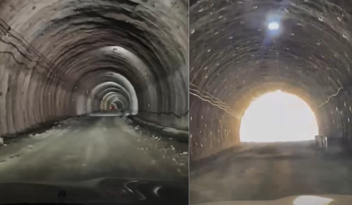 Prima trecere cu mașina prin Tunelul Robești: Au fost realizate ...