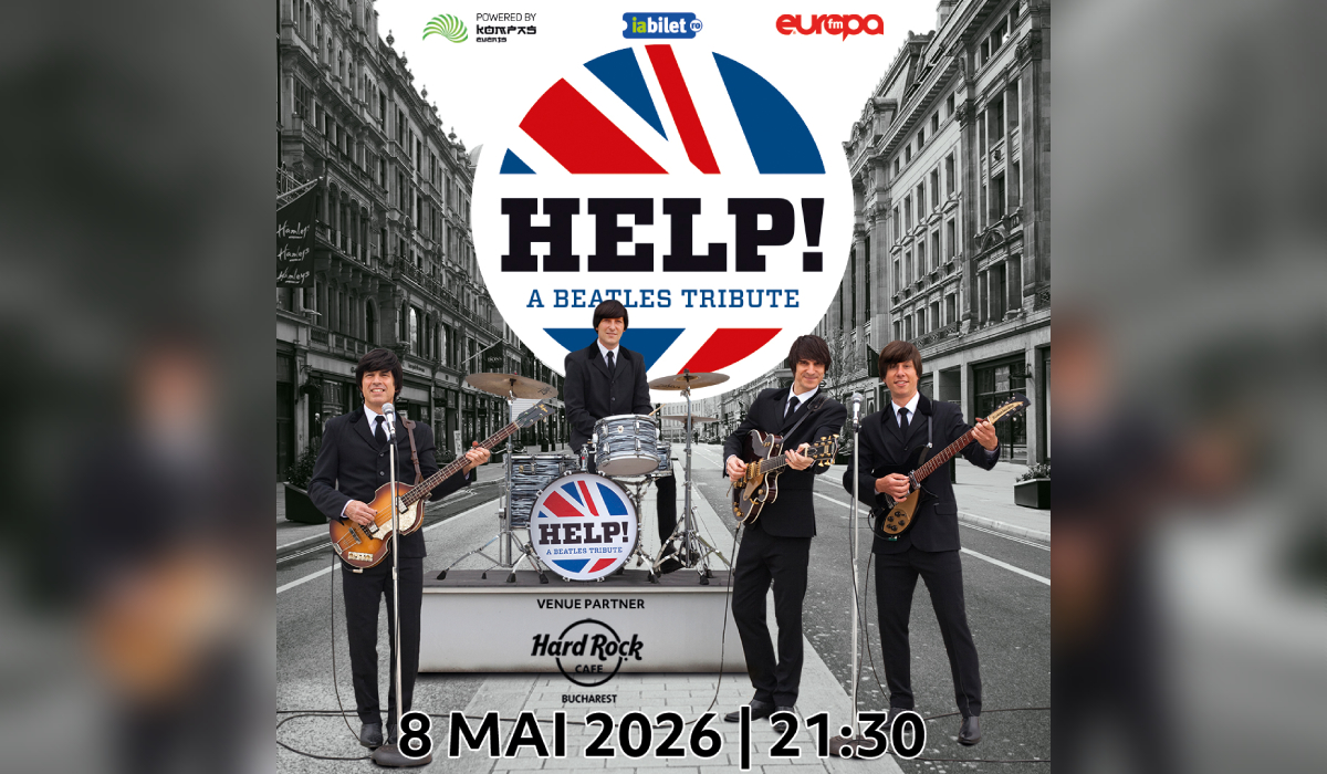 „Help!” vine la București: concert tribut The Beatles la Hard Rock Cafe ...
