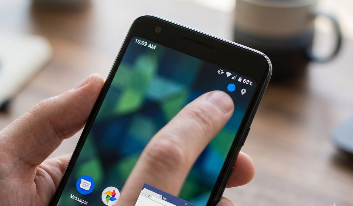 Ce este punctul albastru care a apărut recent pe telefoanele Android și ...
