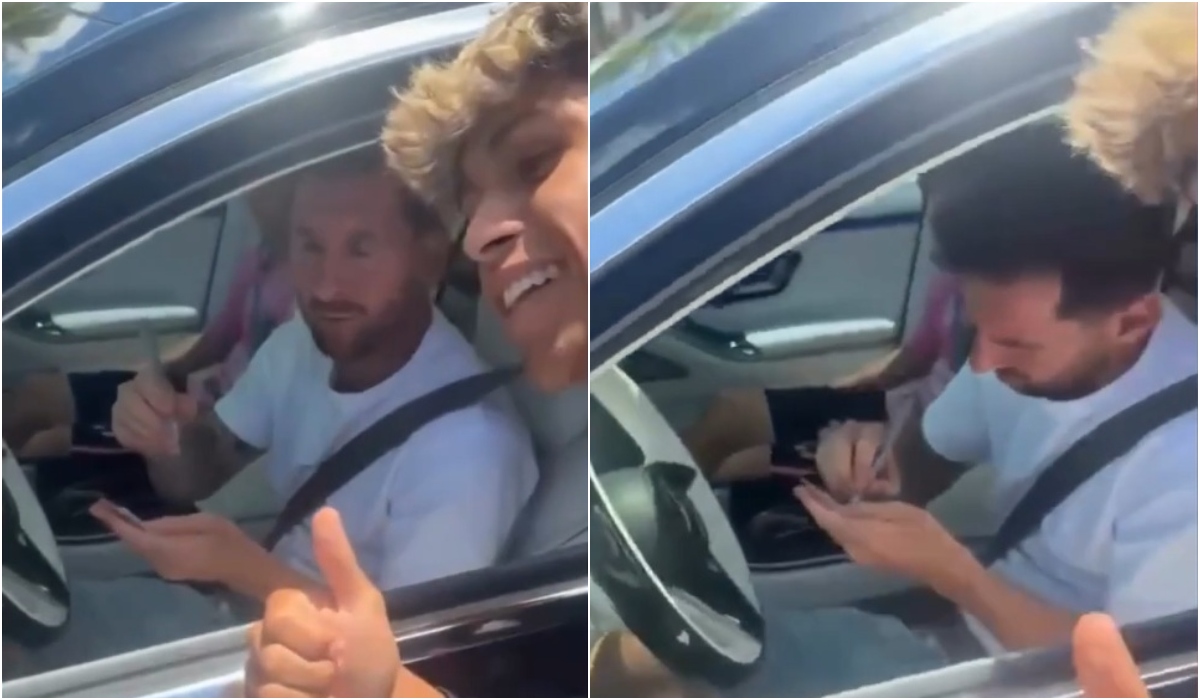 Gestul făcut de Lionel Messi după ce un fan i-a cerut un autograf ...